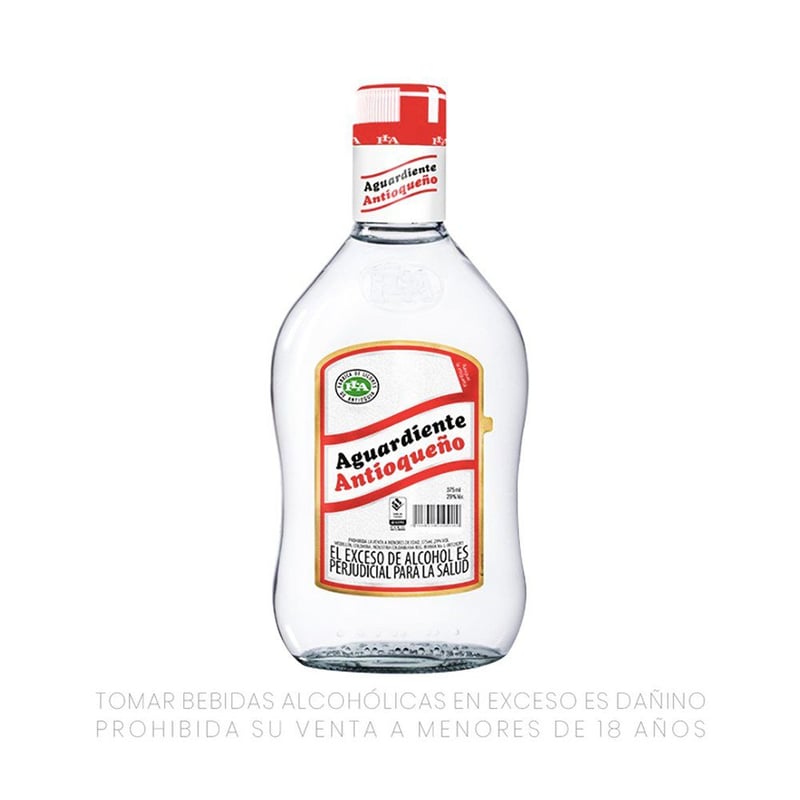 Aguardiente Clásico Antioqueño 29° 375 mL | Tottus Perú