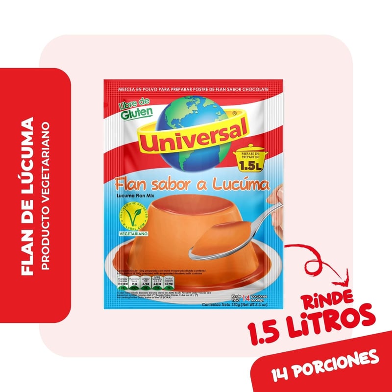 Flan Sabor A Lúcuma x 150 g | Tottus Perú
