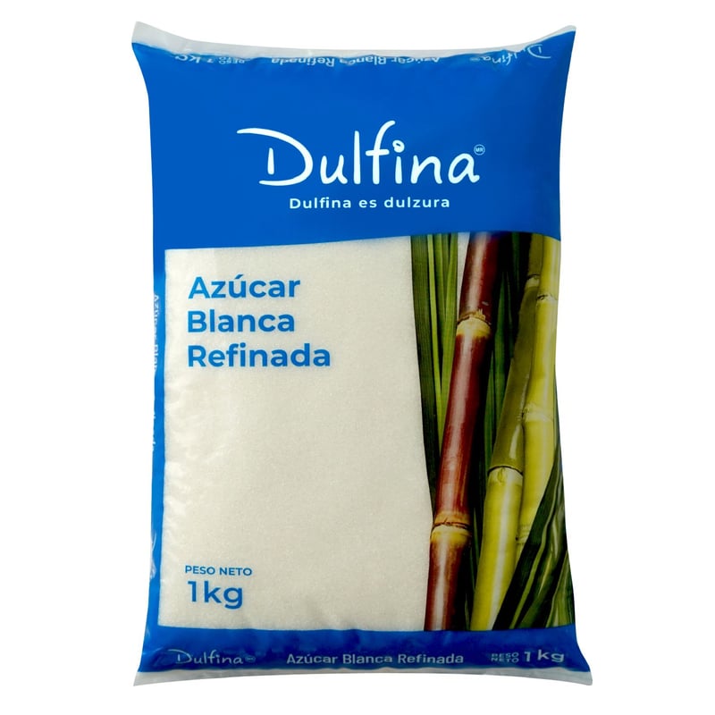 Azúcar Blanca Dulfina 1 kg | Tottus Perú