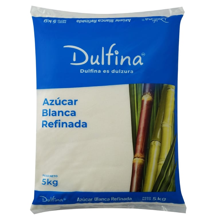 Azúcar Blanca Dulfina 5Kg | Tottus Perú