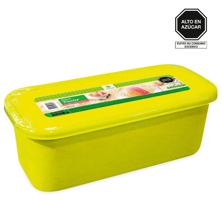 HELADO TRICOLOR TOTTUS X 5L | Tottus Perú