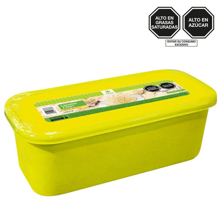 Helado de Vainilla Chip Tottus de 5 L | Tottus Perú