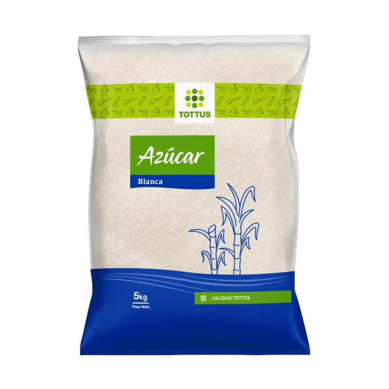 Azúcar Blanca Tottus 5 kg | Tottus Perú
