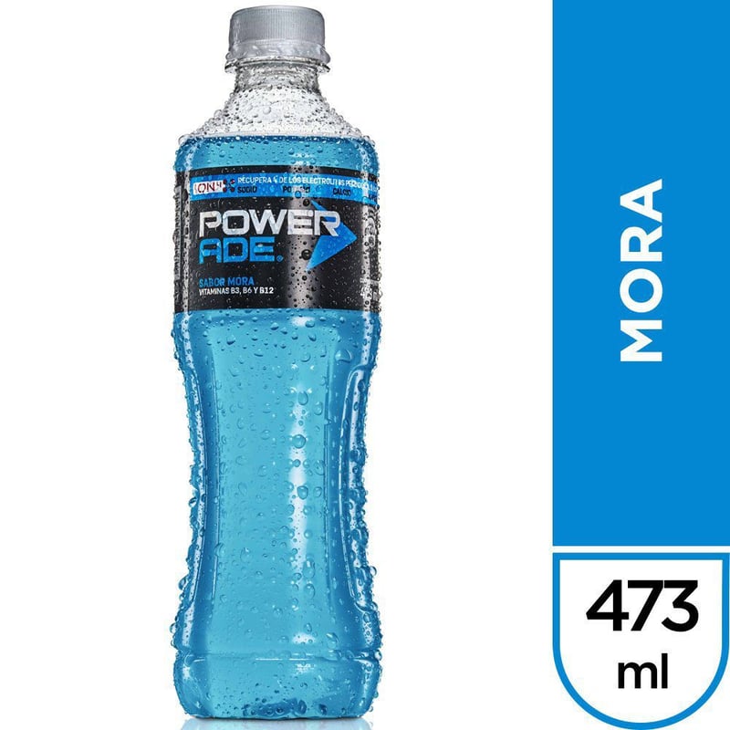 Bebida Rehidratante Ion Sabor Mora Powerade 473 mL | Tottus Perú