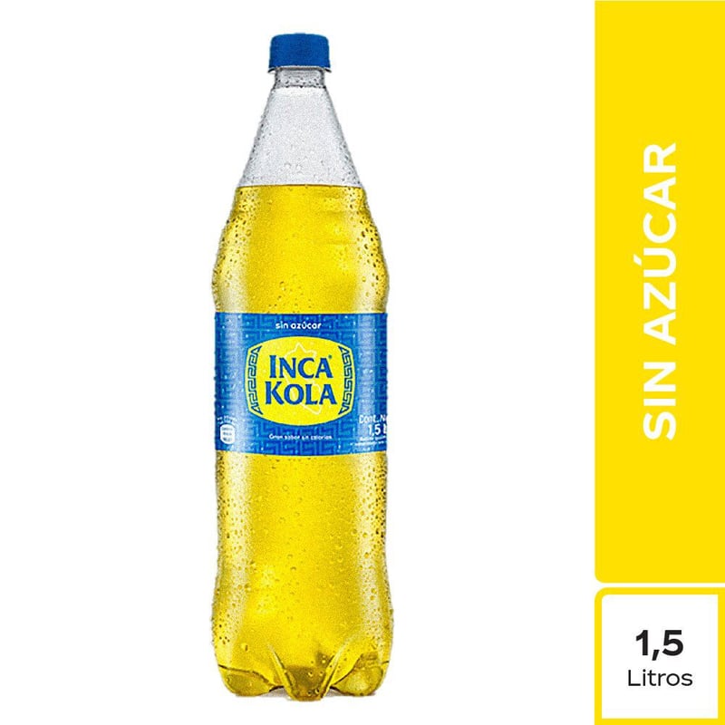 Gaseosa Inka Cola sin Azúcar 1.5 L | Tottus Perú
