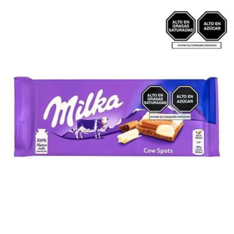 Chocolate Milka Cowspots 100 g | Tottus Perú