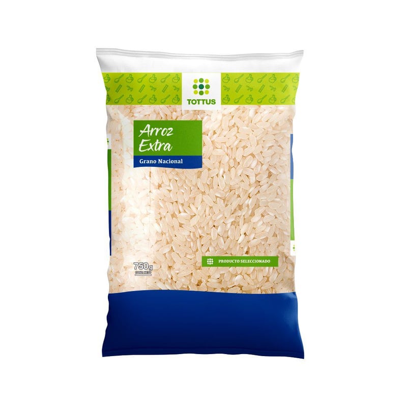 Arroz Extra Tottus 750 g | Tottus Perú