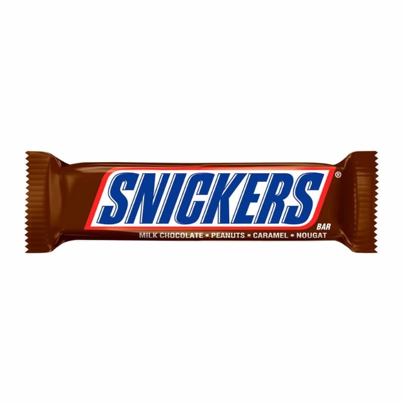 Barra de Chocolate Snickers 52 g | Tottus Perú