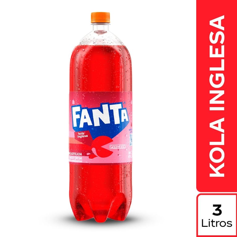Gaseosa Fanta Sabor Kola Inglesa 3 L | Tottus Perú