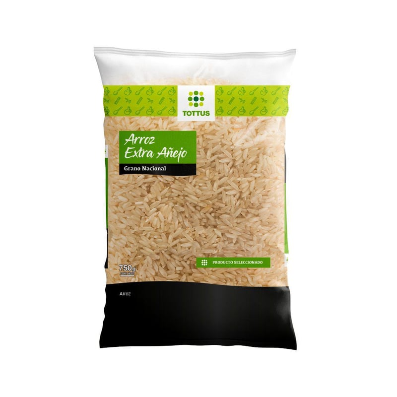 Arroz Extra Añejo Tottus Premium 750 g | Tottus Perú
