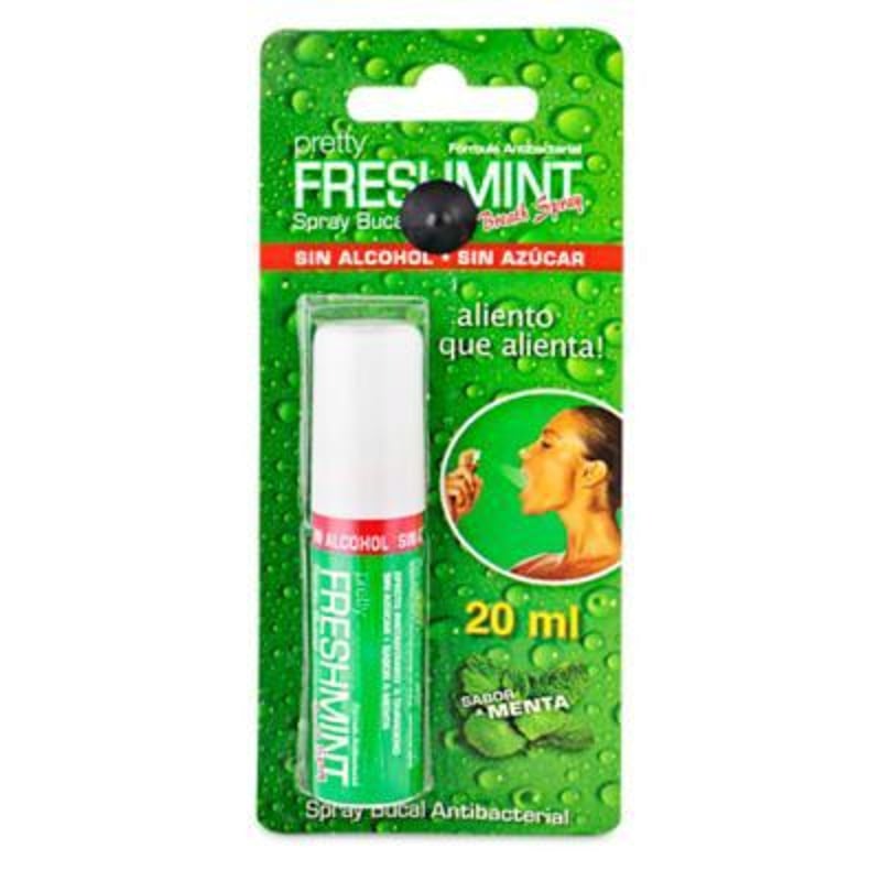 Spray Bucal Prette Freshmint Envase 20 mL | Tottus Perú