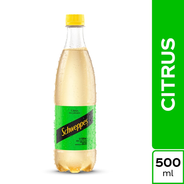Ginger Ale Schweppes Citrus 500 mL | Tottus Perú