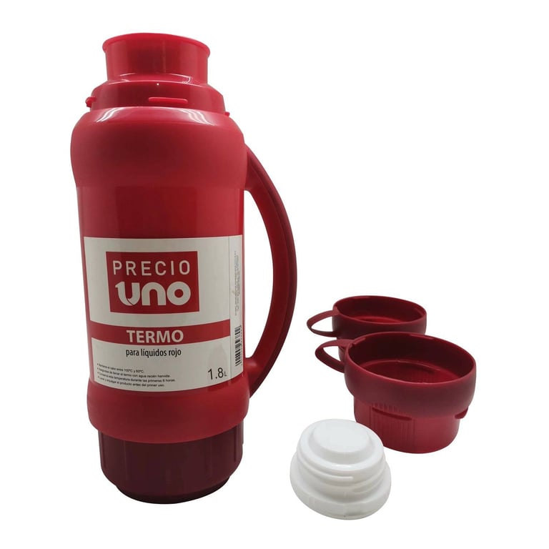 Termo Liquido 1L Rojo Precio Uno | Tottus Perú