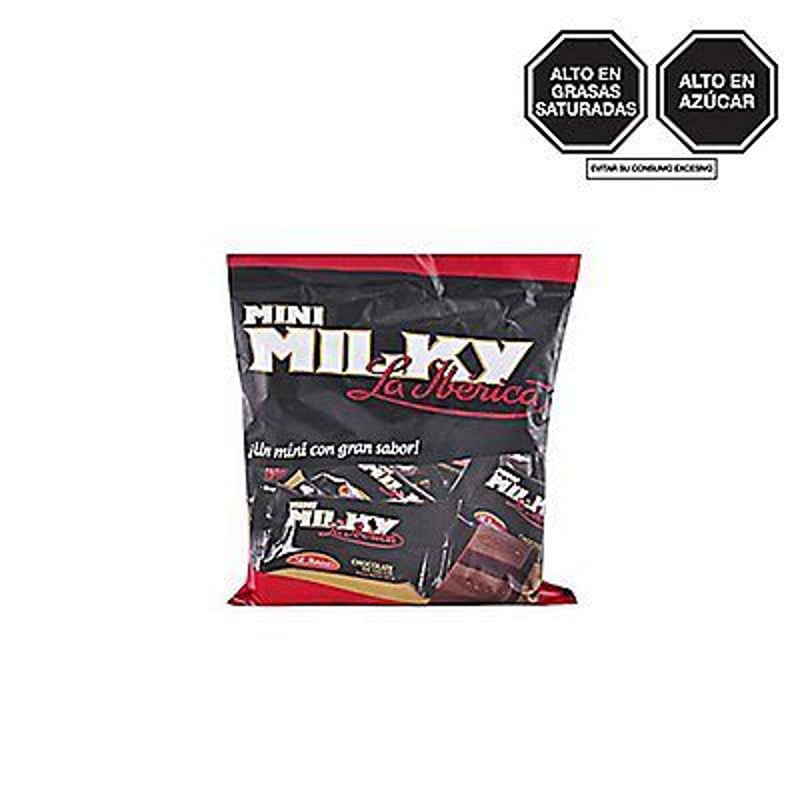 Chocolate Mini Milky La Ibérica 10 Unidades | Tottus Perú