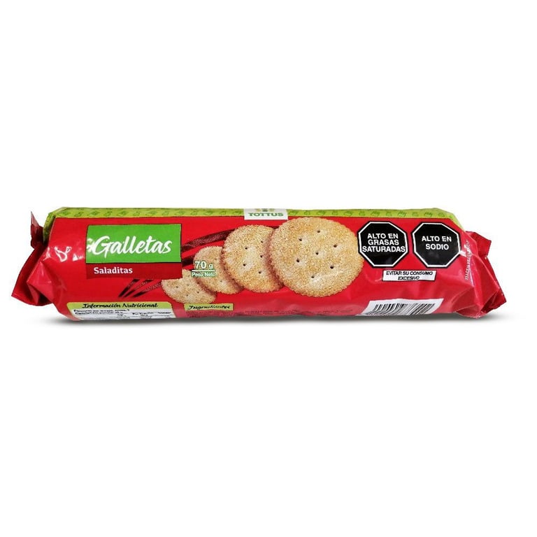 Galleta Saladitas Taco Tottus 70 g | Tottus Perú