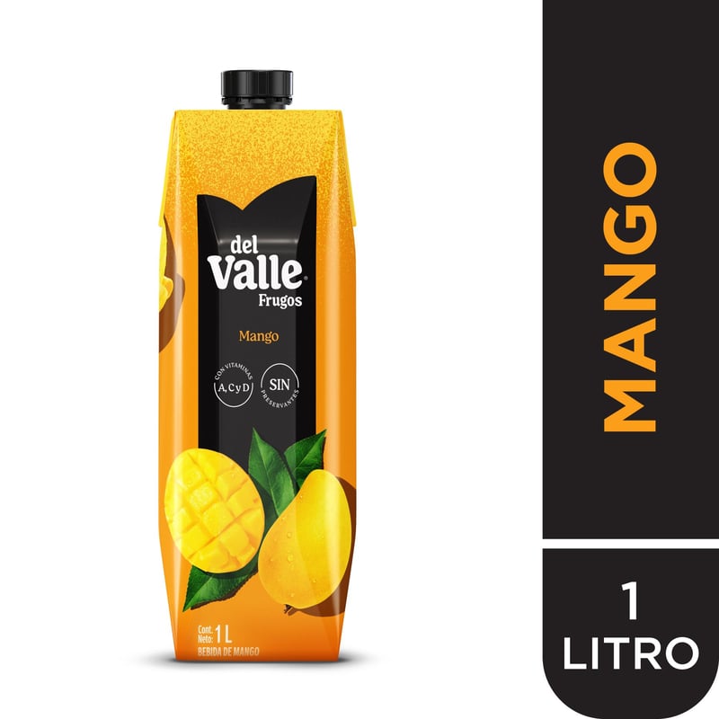 Bebida Frugos Del Valle Sabor Mango 1 Lt Caja | Tottus Perú