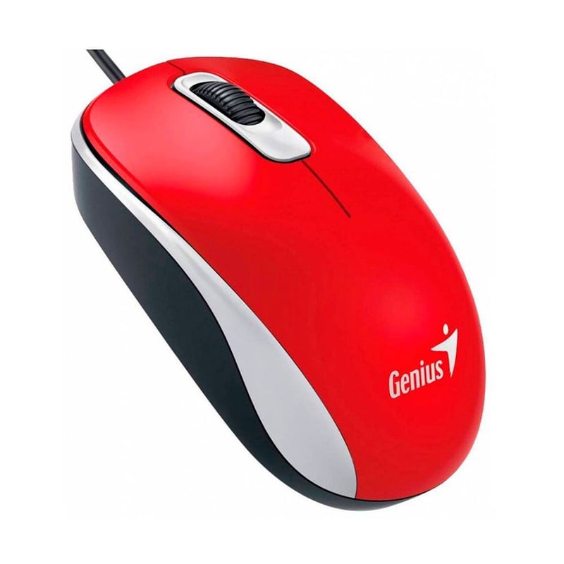 MOUSE GENIUS DX-110 RED | Tottus Perú