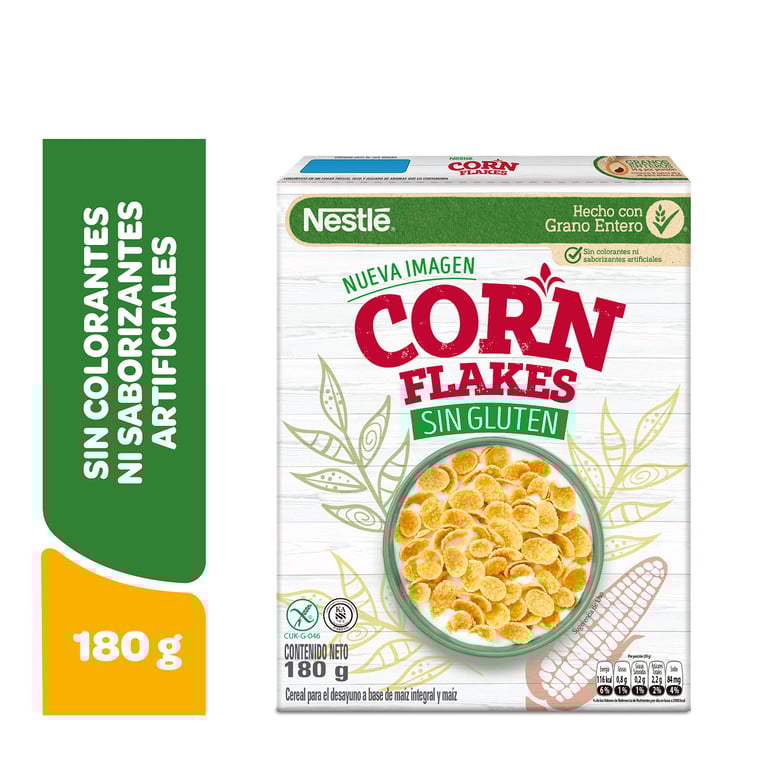 Cereal Hojuelas de Maíz Nestlé Corn Flakes 180 gr | Tottus Perú