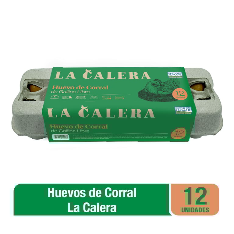 HUEVOS DE CORRAL HUMANITARIO X 12 UN | Tottus Perú