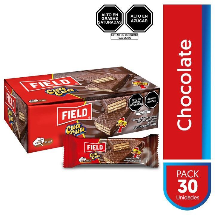 Wafer Cua Cua Display 30 Unidades | Tottus Perú