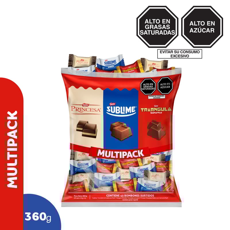 Bombones Nestlé Multipack Surtido 360 g | Tottus Perú