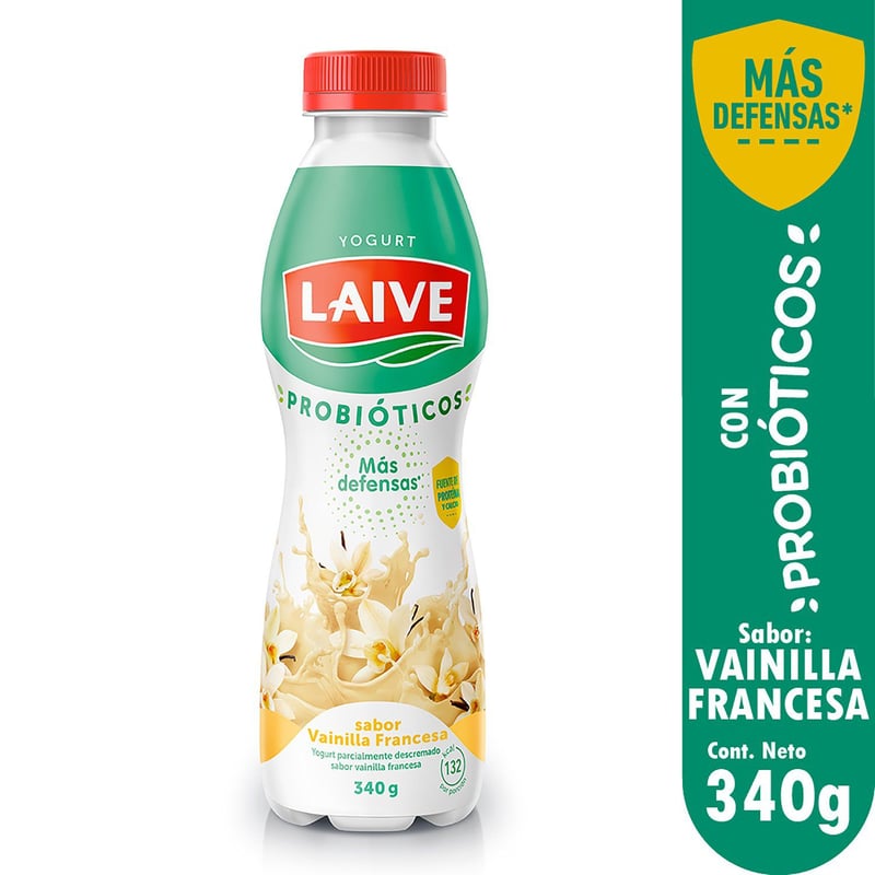 YOGURT PERSONAL LAIVE VAINILLA X 340 GR | Tottus Perú