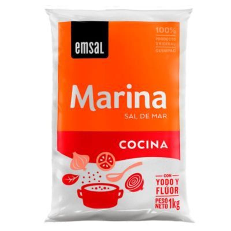 Sal de mar para cocina marina de 1 kg | Tottus Perú