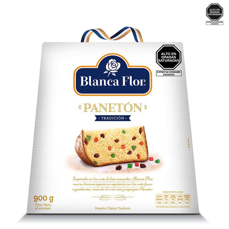 Panetón Blanca Flor Clásico Caja 900 g | Tottus Perú