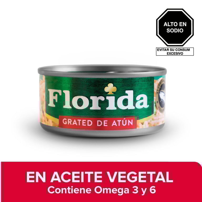 Grated de Atún Florida Lata 165 g | Tottus Perú