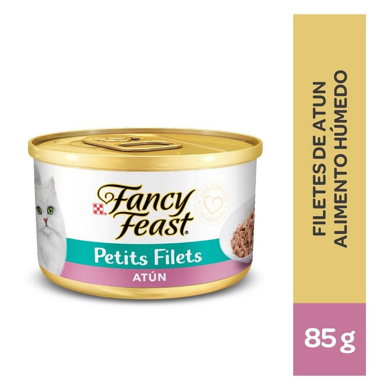 Alimento húmedo para Gatos Fancy Feast sabor atun en lata de 85 gr ...