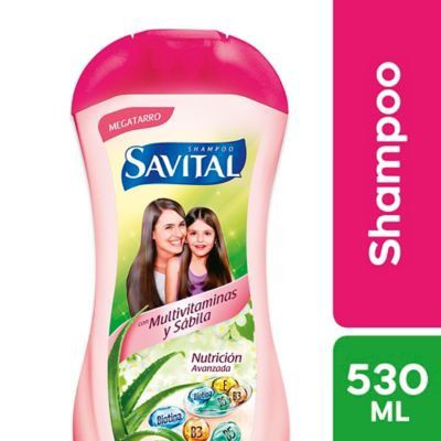 Shampoo Multi-Vitaminas y Sábila 530 mL | Tottus Perú