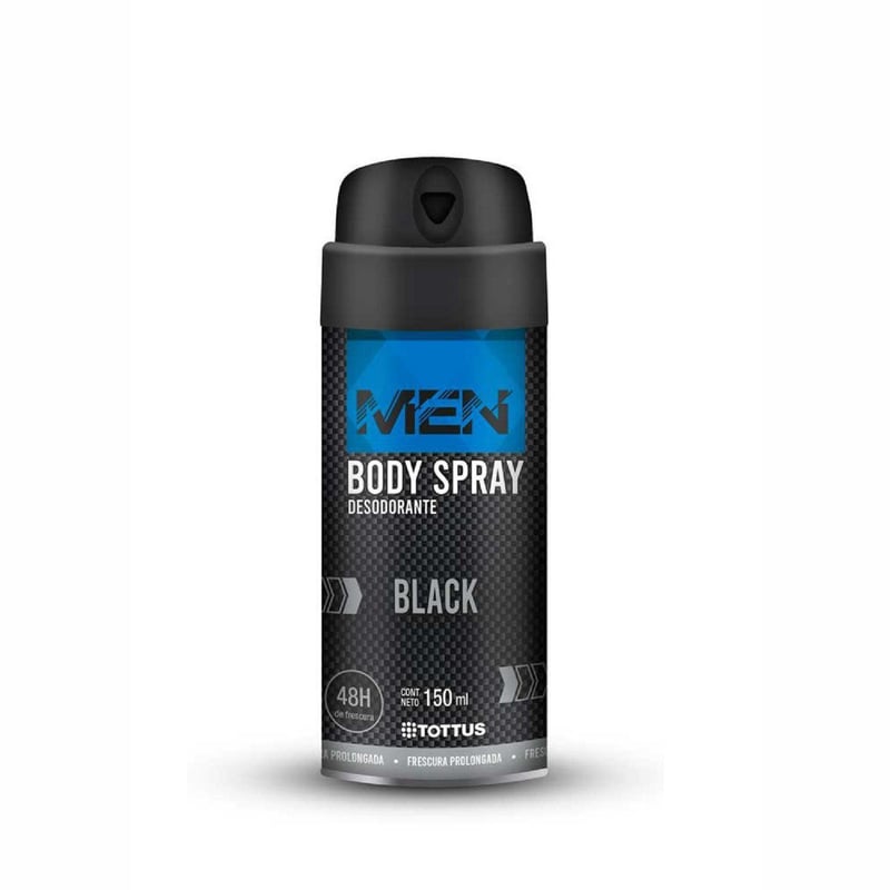 Desodorante Body Black Tottus Hombre Spray 150 mL | Tottus Perú