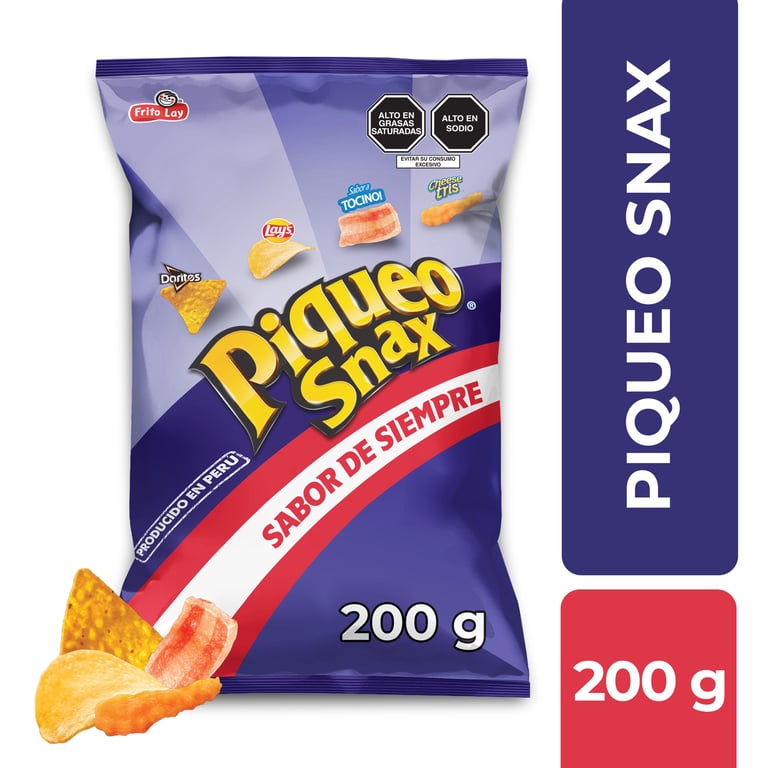 Snack Piqueo Snax 200g | Tottus Perú