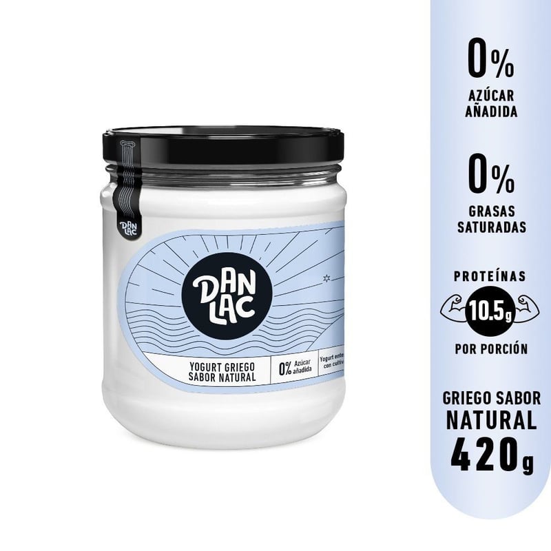 YOGURT GRIEGO DANLAC X 420 G | Tottus Perú