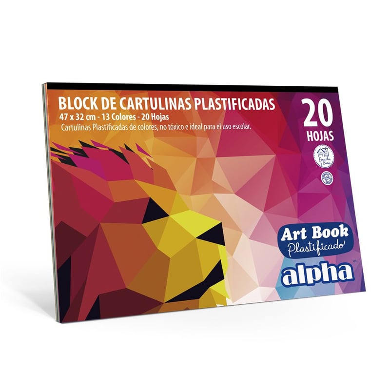 ART BOOK CARTULINA PLASTIF ECO | Tottus Perú