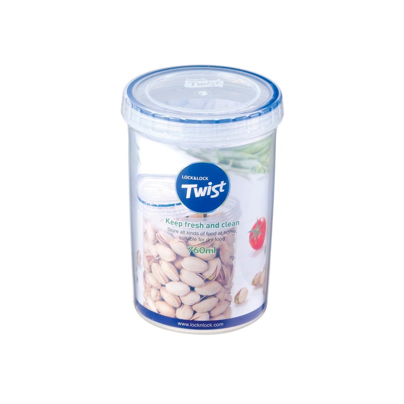 Envase Lock'N Lock Redondo Twist 760 mL | Tottus Perú