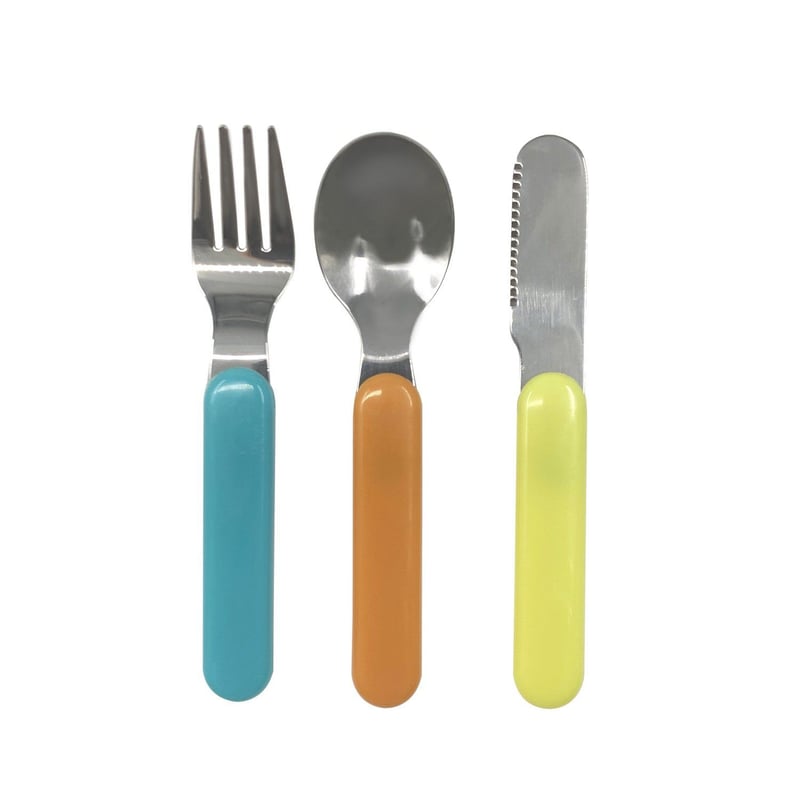 Set Cubiertos Infantiles con Mango de Plástico x3 piezas | Tottus Perú