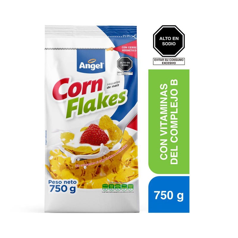 Hojuelas de maíz Angel Corn Flakes 750 gr | Tottus Perú