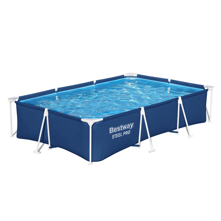 Piscina Estructura Rectangular Steel Pro 300x201x66 cm | Tottus Perú