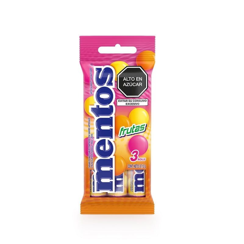 MENTOS 3PACK FRUTAS X 87.12G | Tottus Perú