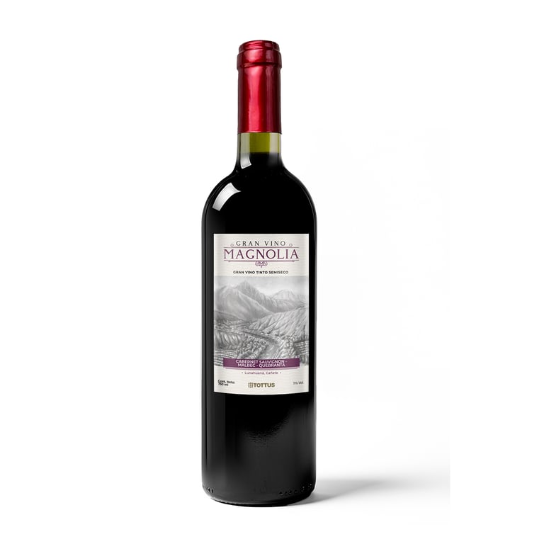 Vino tinto semiseco de 750 mL TOTTUS | falabella.com