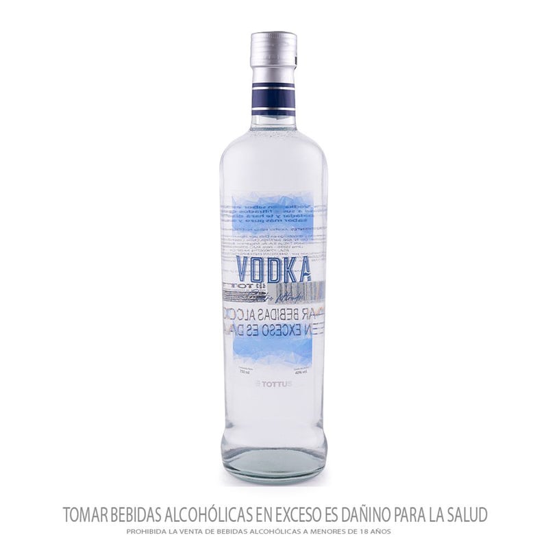 Vodka Tottus de 750 mL | Tottus Perú