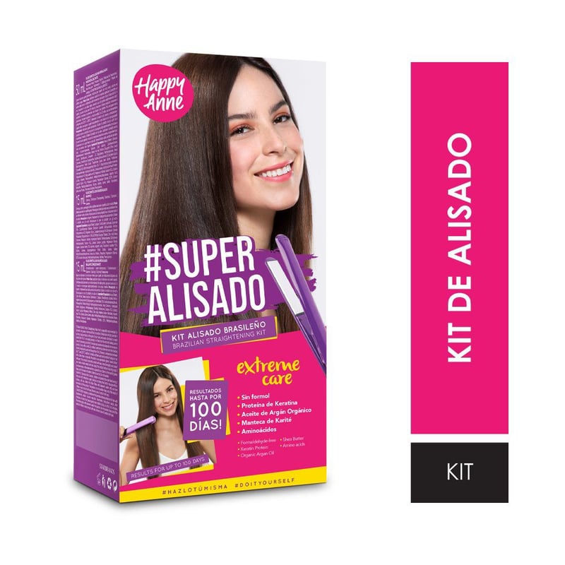 Happy Anne Super Kit de Alisado de 180 mL | Tottus Perú