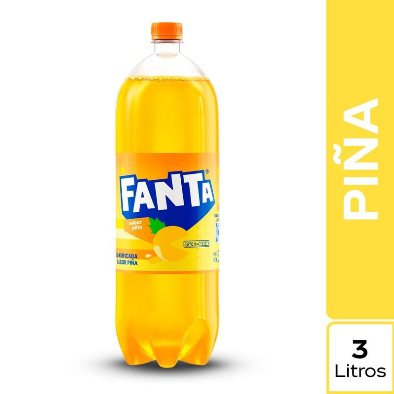 Gaseosa Fanta Piña 3 L | Tottus Perú