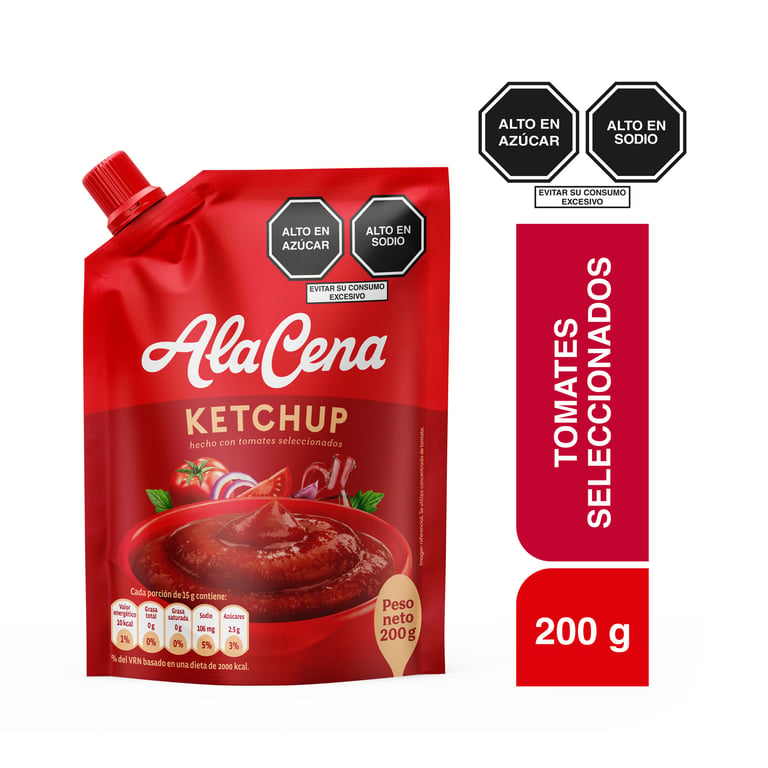 Ketchup de 200 g para la alacena | Tottus Perú