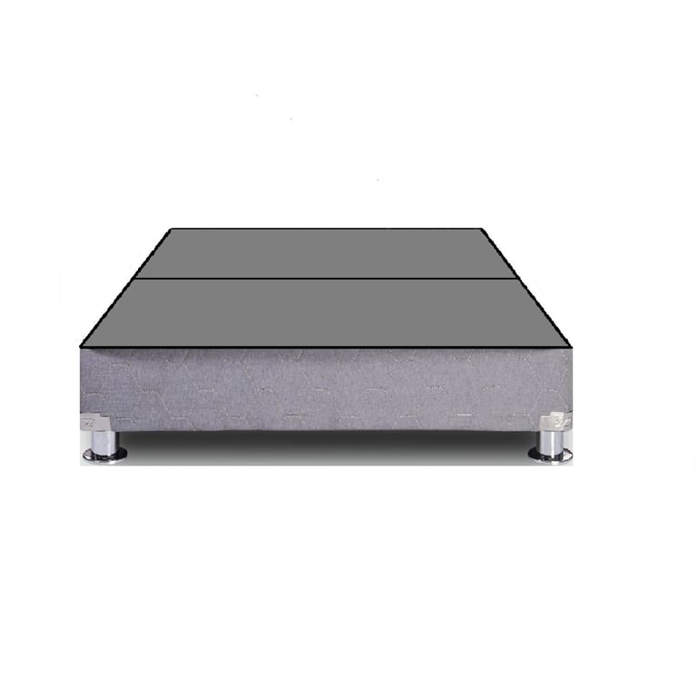 Base Tarima Cisne Chambray Gris Queen | Tottus Perú