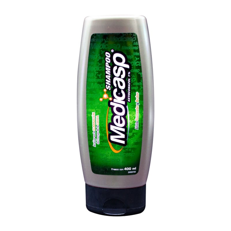 Shampoo Medicasp Anticaspa Ketoconazol Envase 400 mL | Tottus Perú