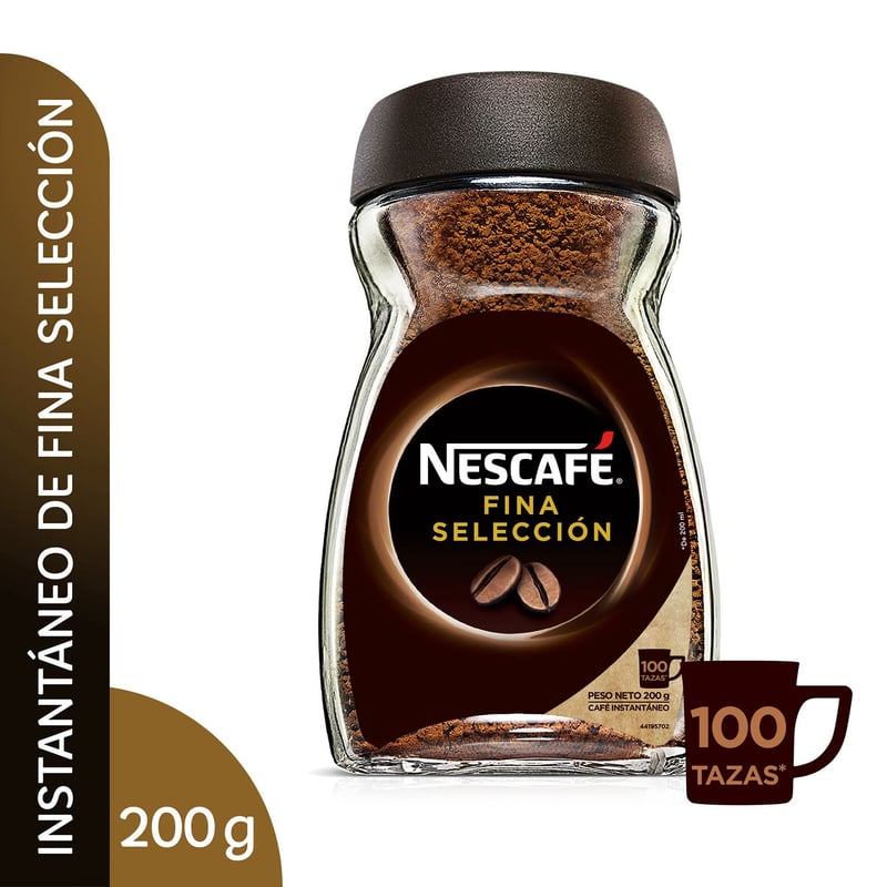Café instantáneo Nescafé Fina Selección de 200 g | Tottus Perú