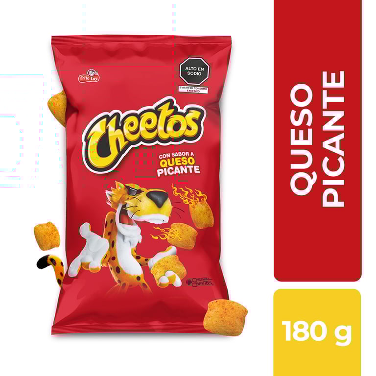 Cheetos Queso Picante 180g | Tottus Perú
