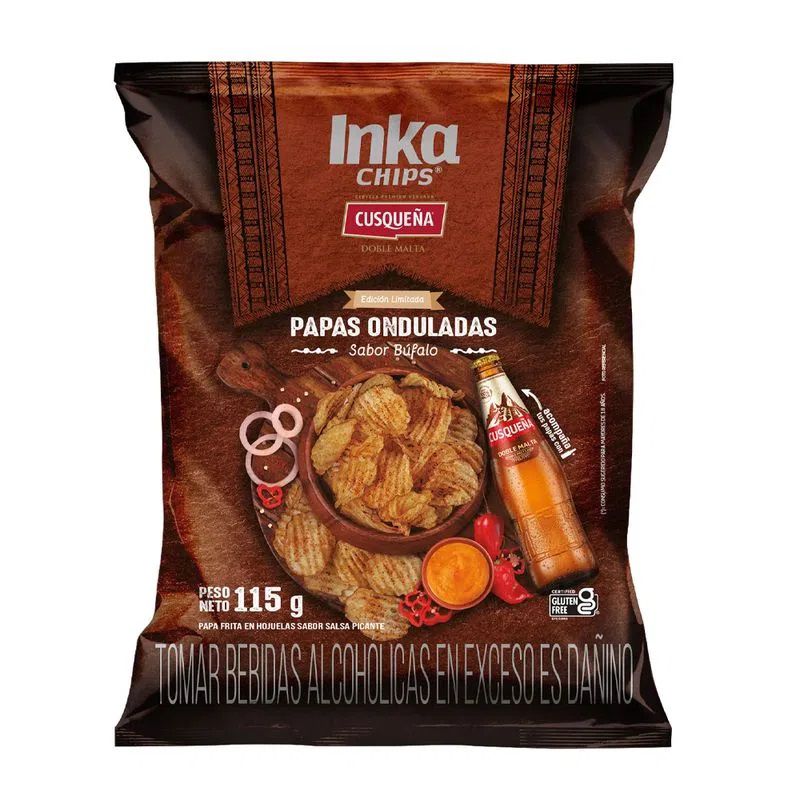 PAPAS INKA CHIPS CUSQUENA BUFALO X 115G | Tottus Perú